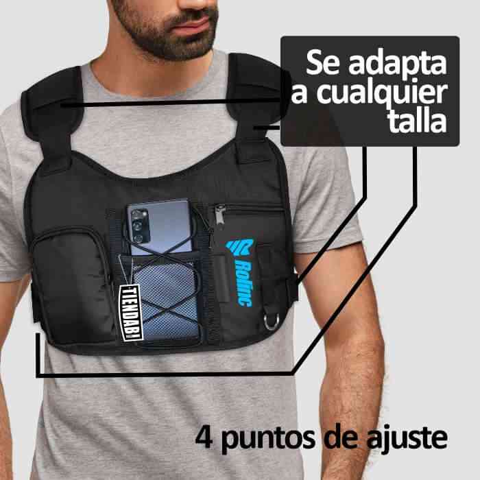 ️Pechera Porta Celular para grabar en Moto ciclismo ROLINC🛵🛒🏃‍♀️ – TIENDABI