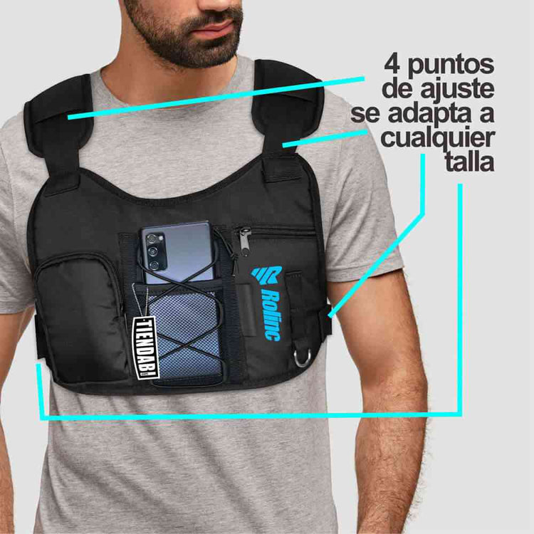 ️Pechera Porta Celular para grabar en Moto ciclismo ROLINC🛵🛒🏃‍♀️ – TIENDABI